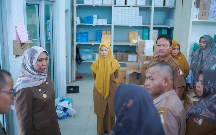 Sidak Hari Pertama Kerja, Tingkat Kehadiran ASN di Nagan Raya Mencapai 90 Persen ...